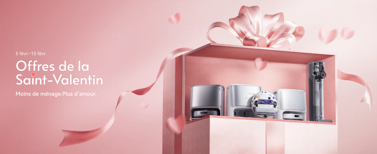 Idée Cadeau Pour La Saint-valentin : Pourquoi Le Robot Aspirateur ...